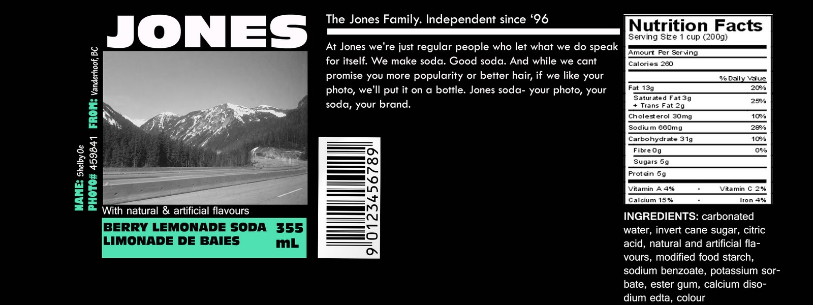 Jones Soda Label Template Printable Label Templates Jones Soda Label Template Printable Label Templates