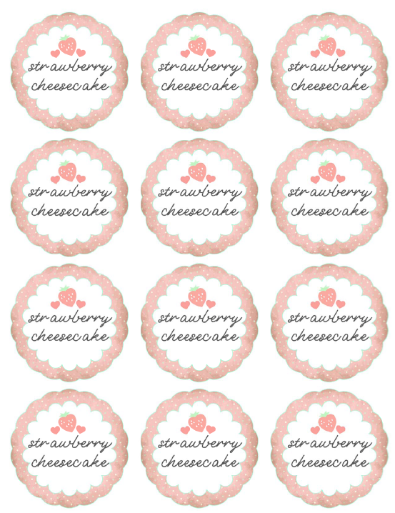 Mason Jar Label Template Printable Label Templates Cute Fruity Fun 